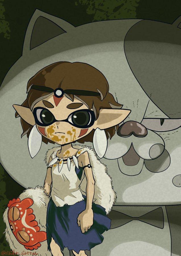 Inkling Mononoke | Splatoon | Know Your Meme