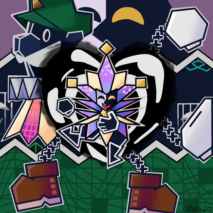 Master of dimensions... Pleaser of crowds... It's Dimentio!! From Super ...