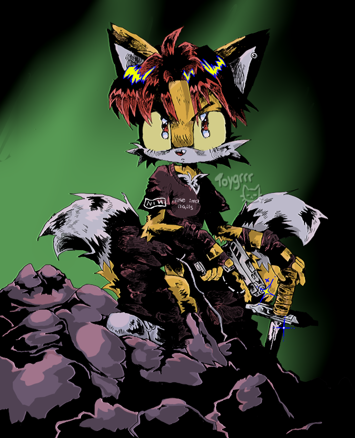 myles kitsune prower | Nine Inch Tails / Myles Kitsune Prower | Know ...