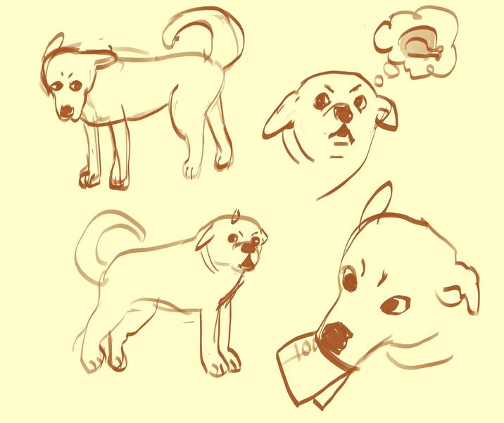 Xiaopang fan art | Xiaopang the Chinese Dog | Know Your Meme