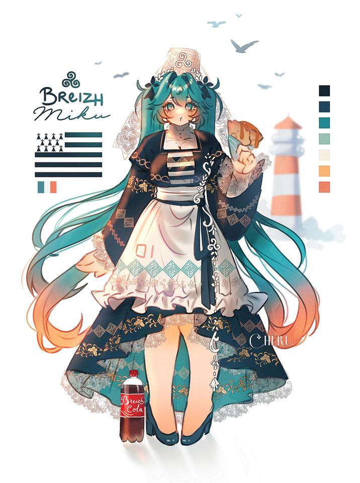 BRETAGNE // BREIZH MIKU 🧈🥞🥤 | Every Country's Miku / Everything Miku ...