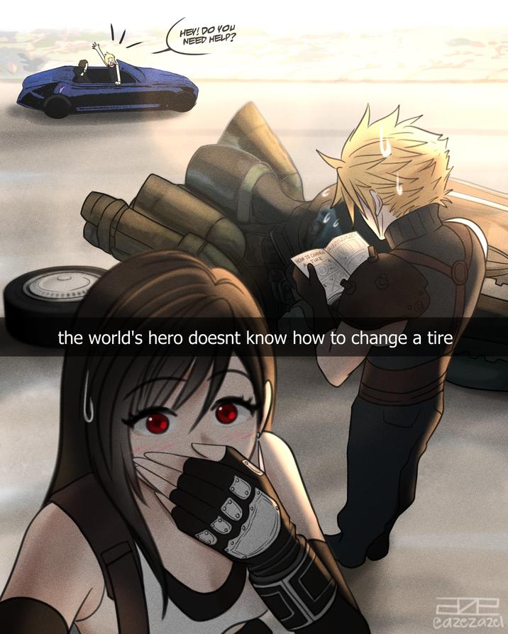 #FF7 x #FF15 | Final Fantasy | Know Your Meme