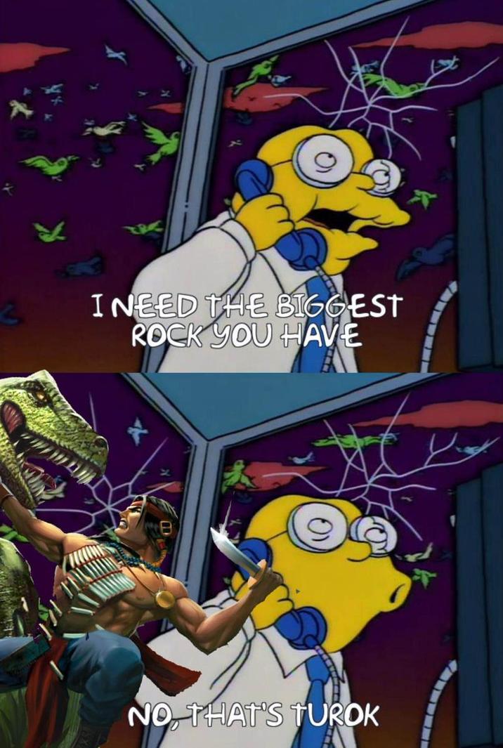 "Hans Moleman productions presents: Man Getting Hit By Cerebral Bore ...