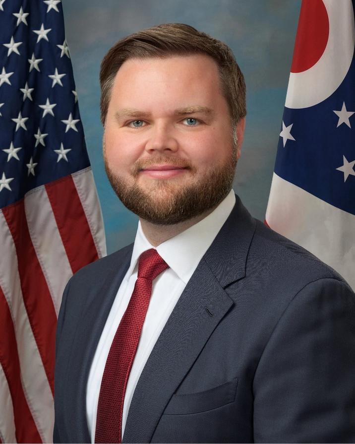 Vance's cheeks | J.D. Vance Portrait Edits | Know Your Meme