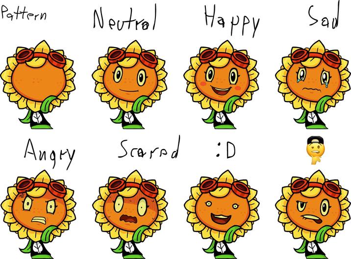 Solar Flare Portraits for a FNF Mod | Know Your Meme