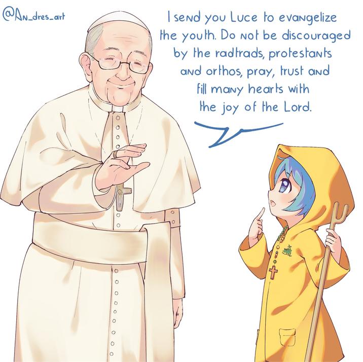 #Luce terror of schismatics, heretics and sad christians. | Know Your Meme