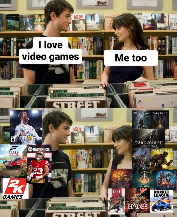 FIFA & Madden Boy vs. Soulslike & Multiplayer Girl | Know Your Meme