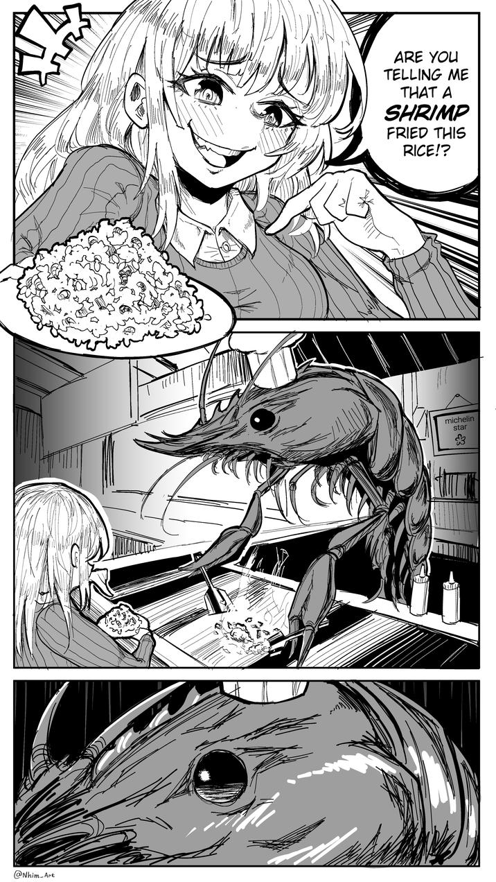Shrimp Fried Rice Youre Telling Me A Shrimp Fried This Rice Know Your Meme