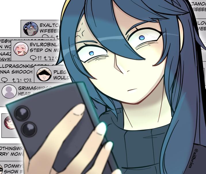 Lucina discovers the Grima fandom | Know Your Meme