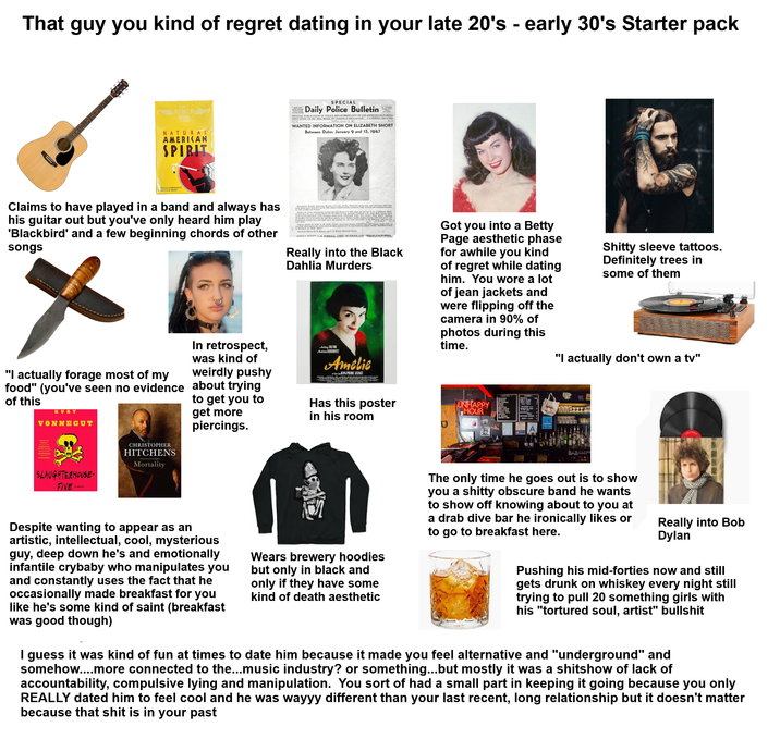 Guy that lots of women in their late 20's - early 30's kind of regret ...