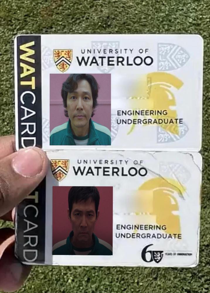 Squid Game | University of Waterloo Student ID | Know Your Meme