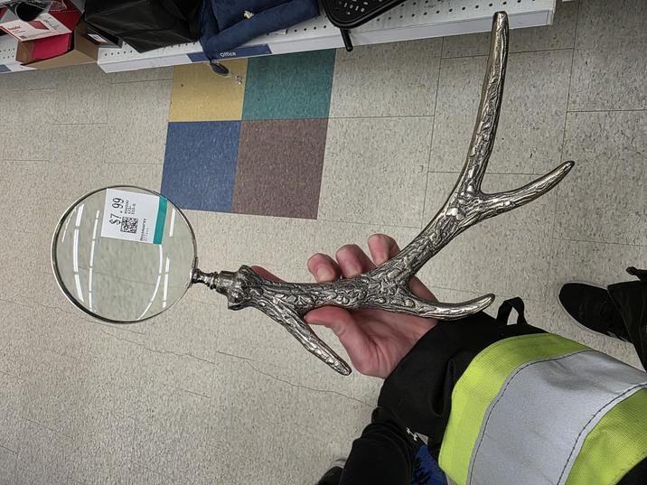 This odd magnifying glass | Know Your Meme
