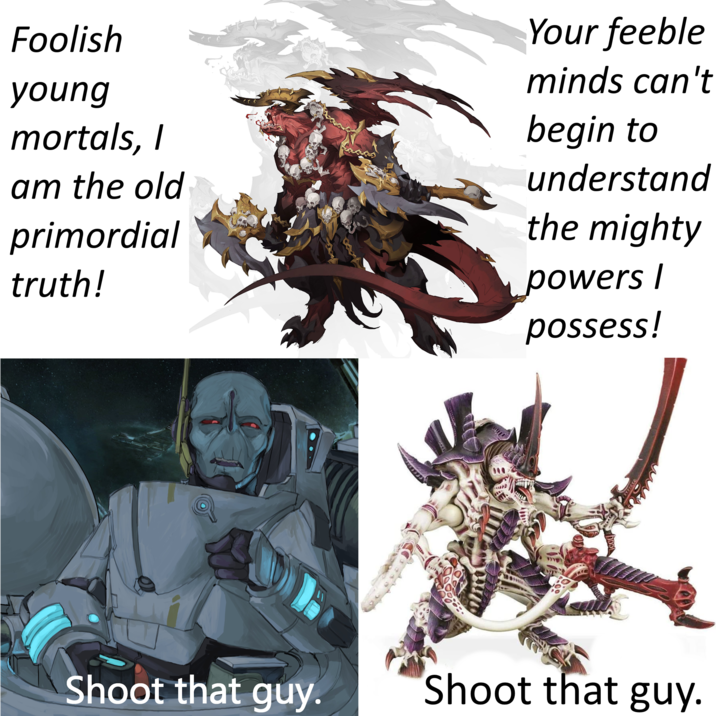 Tyranid-Tau Thursday-Gun Naivety | /r/grimdank | Know Your Meme