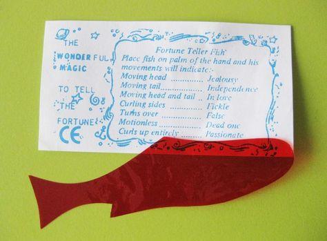 The fortune telling fish | History / Nostalgia | Know Your Meme