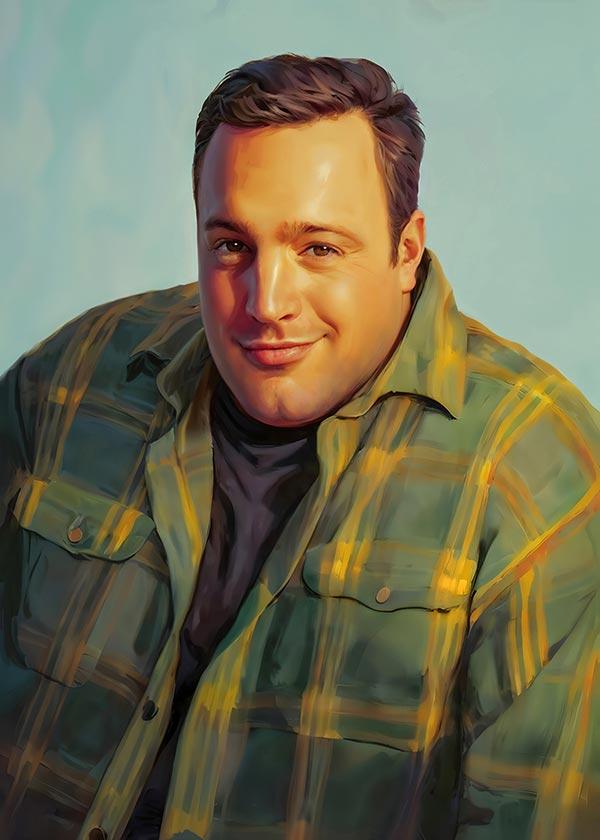 Kevin James Doug Meme Art | Kevin James Smirking Getty Image | Know ...