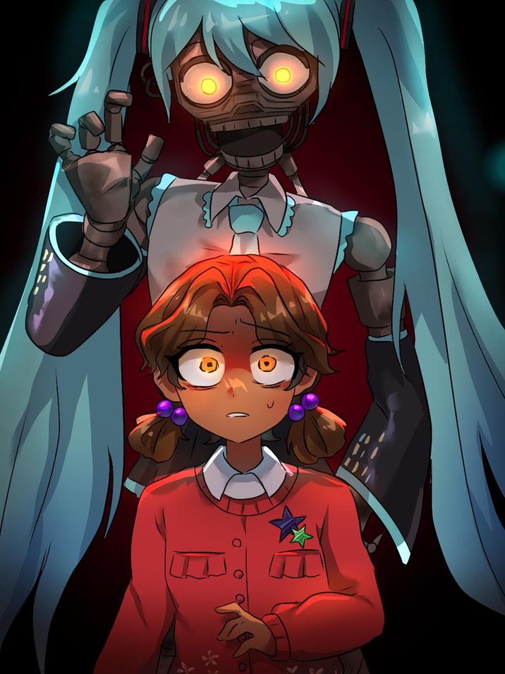 Mimi | Hatsune Miku Creepy Redraws | Know Your Meme