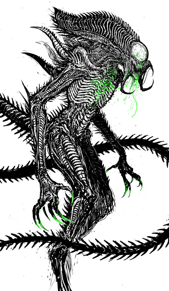Fallen Hunter Progeny | Alien | Know Your Meme