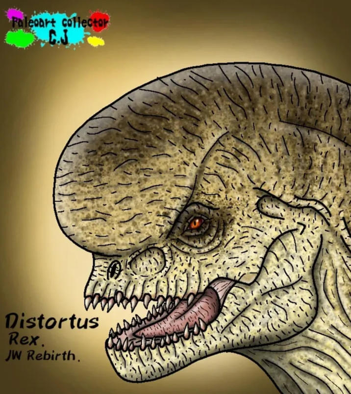 Distortus Rex | Jurassic Park | Know Your Meme