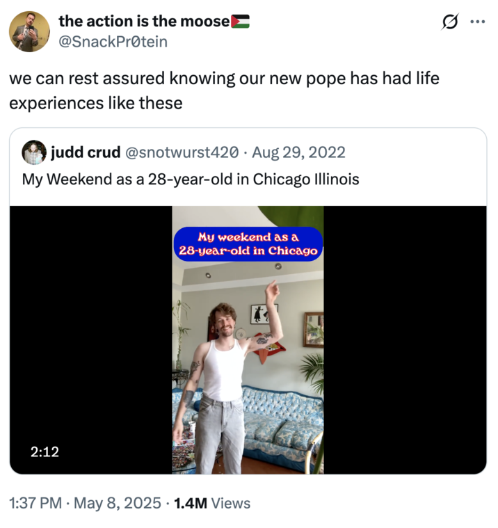 we can rest assured knowing our new pope has had life experiences like ...