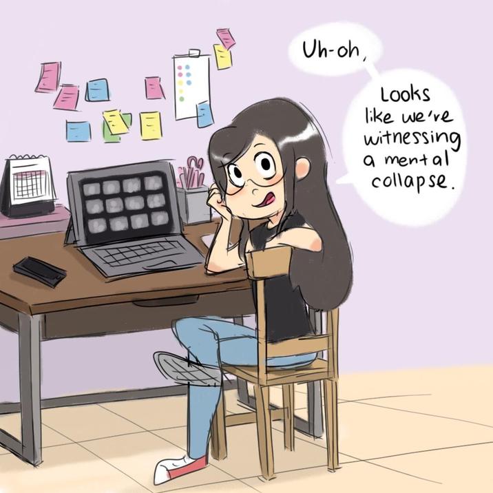Mental Collapse | Webcomics | Know Your Meme