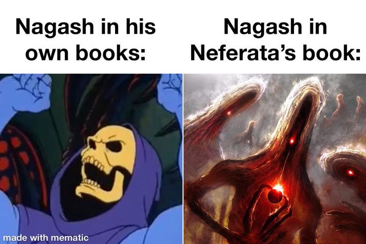 Such is the perception of Nagash | /r/grimdank | Know Your Meme