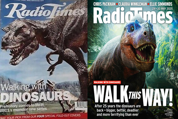 Walking with dinosaurs in the radio times | Know Your Meme