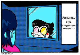 Arrested for [Hyperlink Blocked] | Know Your Meme