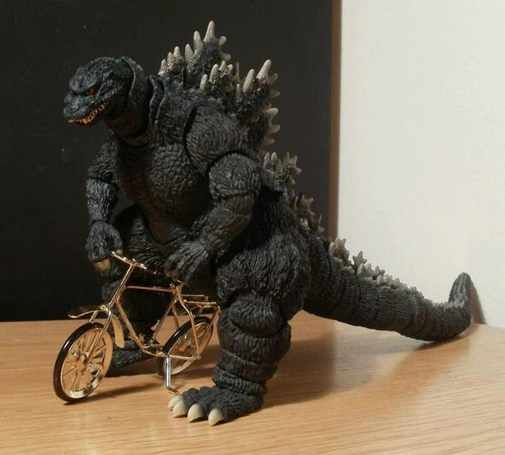 Godzillas bike | Godzilla | Know Your Meme