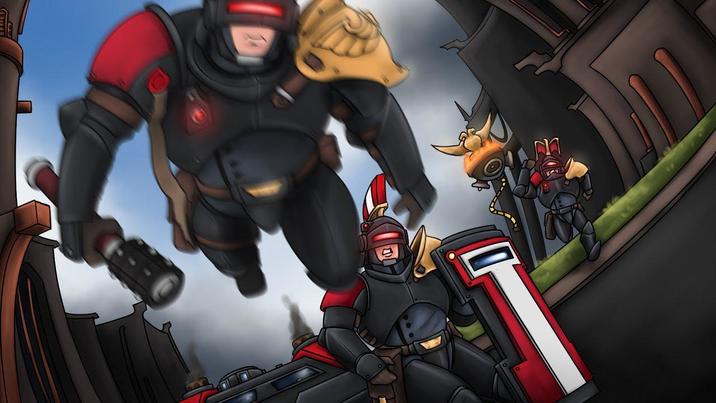 POV: The Adeptus Arbites are jumping you | /r/grimdank | Know Your Meme