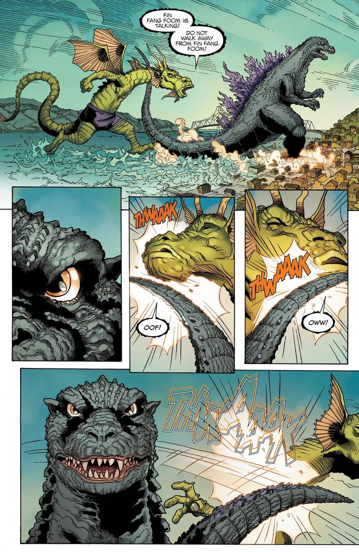 Godzilla vs Fin Fang Foom | Godzilla | Know Your Meme