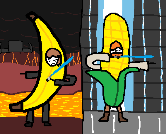 Bananakin Skywalker and Obi-Wan Kornobi | /r/PrequelMemes | Know Your Meme