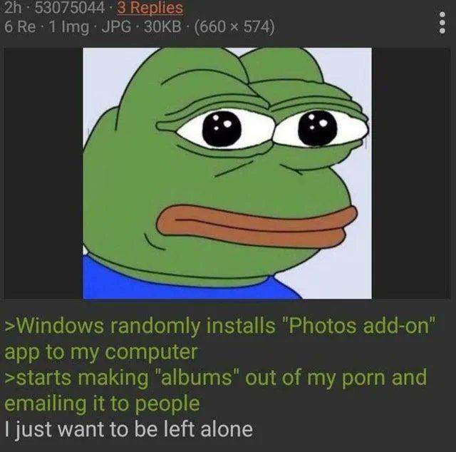 anon doesn't like his computer | /r/Greentext | Know Your Meme