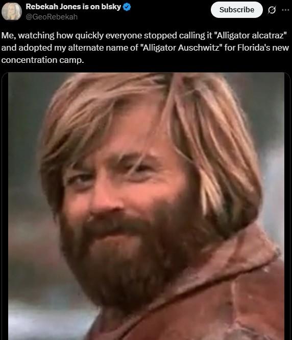 20 Memes About Florida's New 'Alligator Alcatraz' ICE Detention Center ...