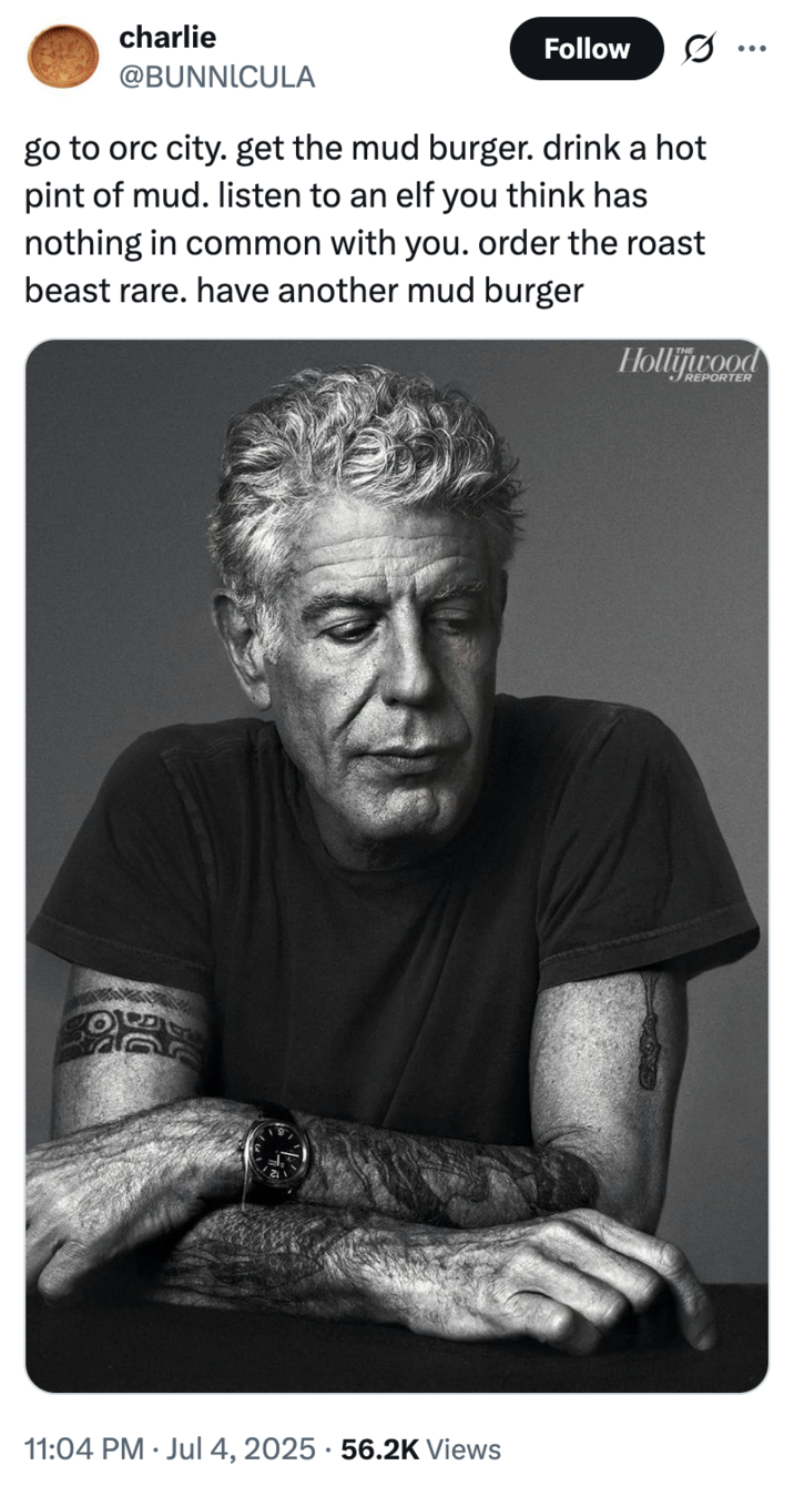 July 4th, 2025 tweet by @BUNNlCULA | Orc City | Know Your Meme