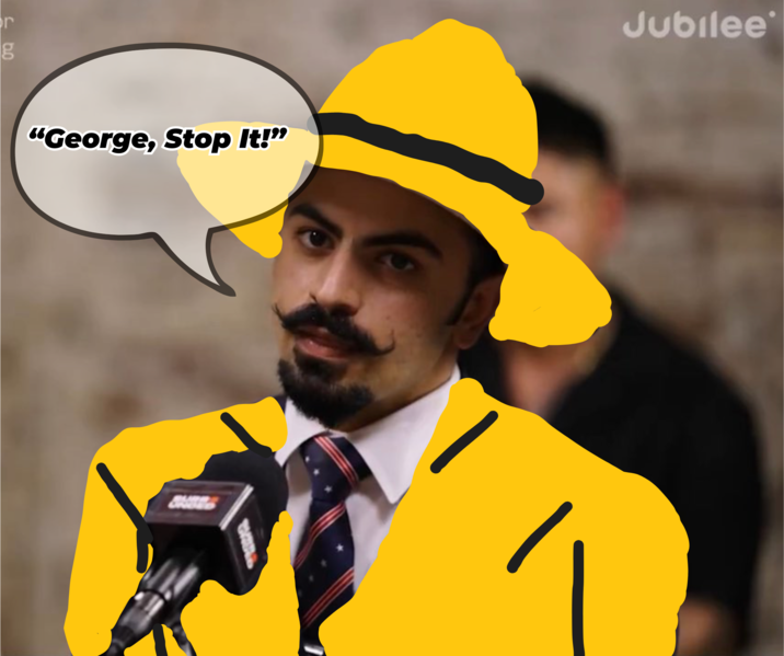 The Persian Supervillain As The Man With The Yellow Hat | Know Your Meme