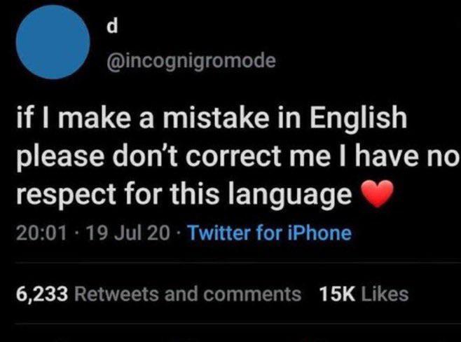 Please don’t correct my English everytime! | /r/memes | Know Your Meme