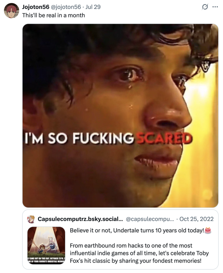 This'll be real in a month | I'm So Fucking Scared | Know Your Meme