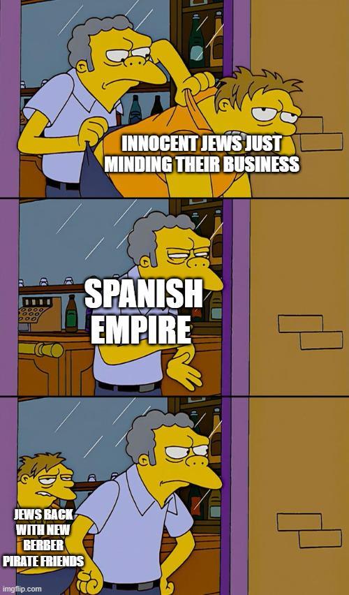 The Spanish Expulsion of their native Jews backfired almost immediately ...