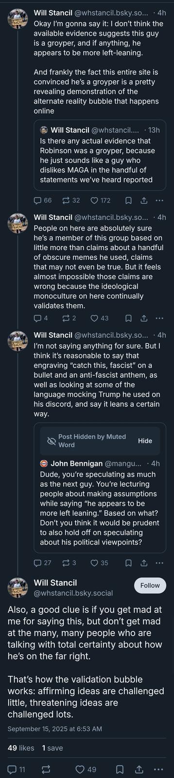 Will Stancil walking it back on blue sky | Know Your Meme