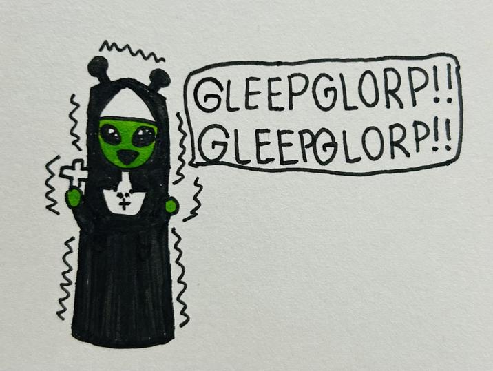 gleep Glorp 🩵 | Christianity | Know Your Meme