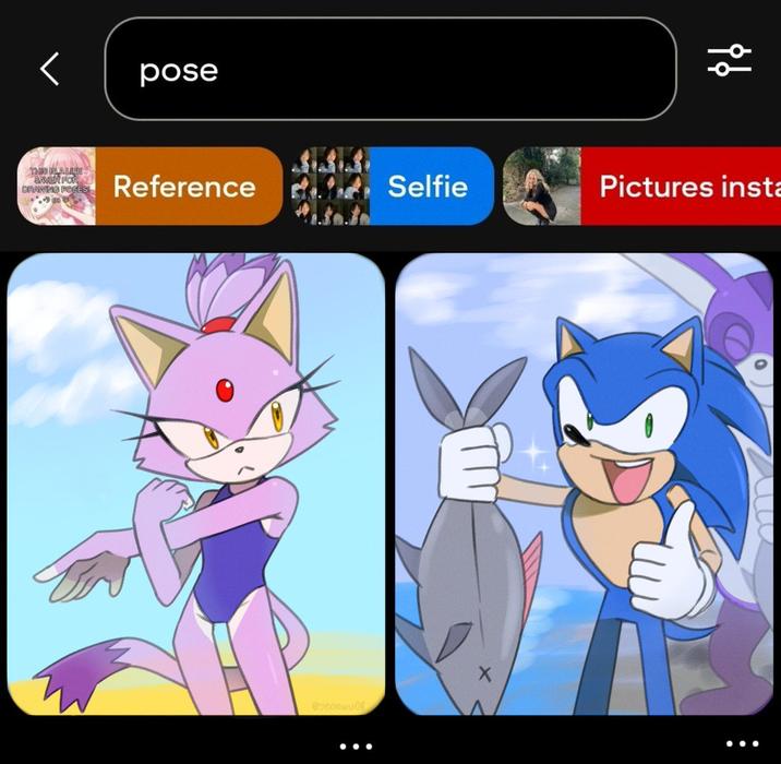 Girl Stretching and Guy Holding Fish Pose Reference | Know Your Meme