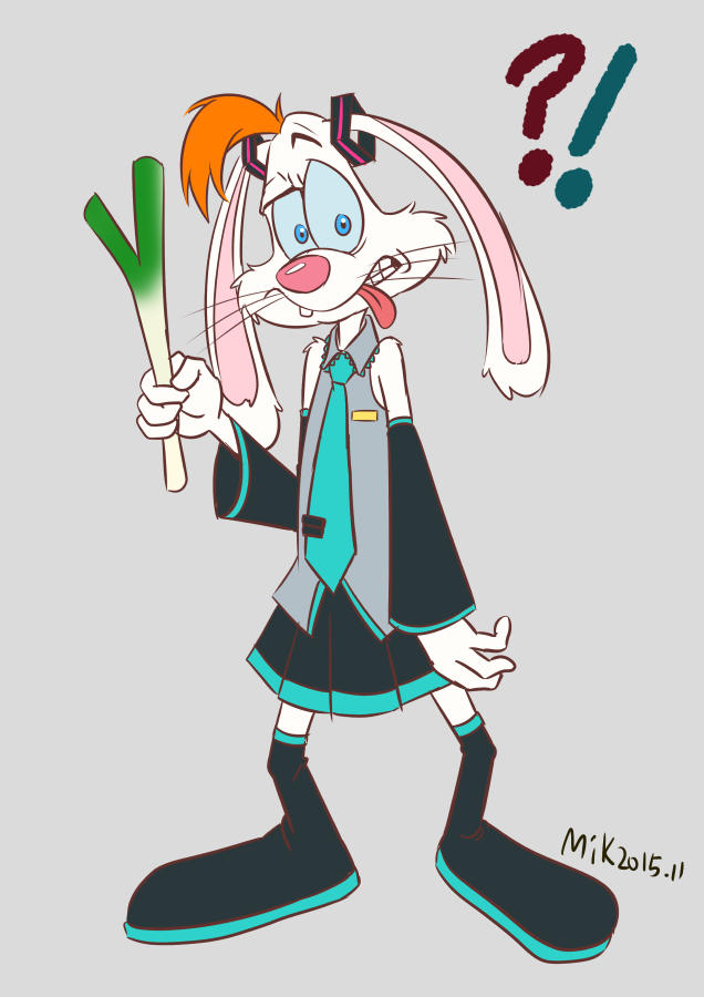 Miku Rabbit by mikmix | Hatsune Miku / Vocaloid | Know Your Meme
