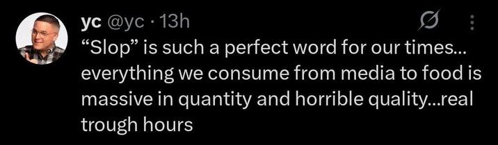 Slop | Twitter / X | Know Your Meme