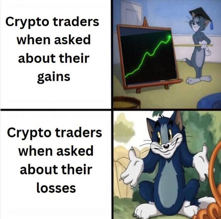 Me talking about my gains vs. my losses | /r/memes | Know Your Meme