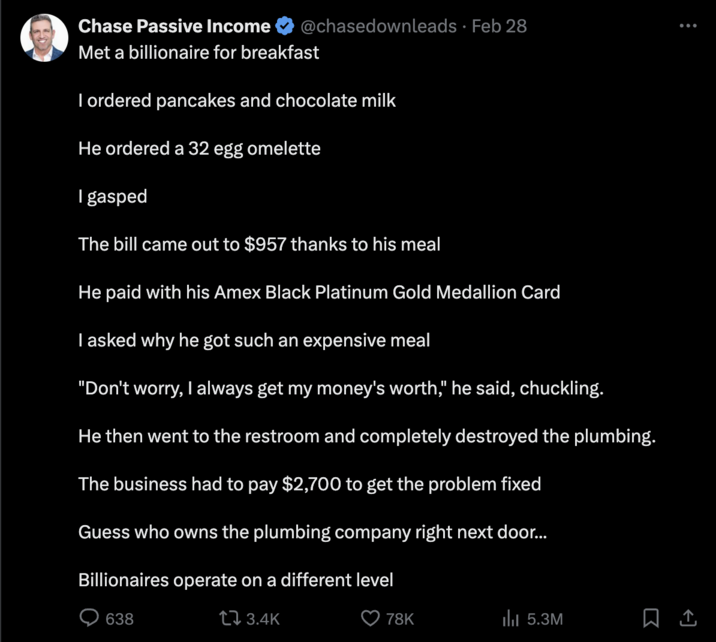 Chase Downleads Shares 22 Tweets On How To Make Passive Income... Sort ...