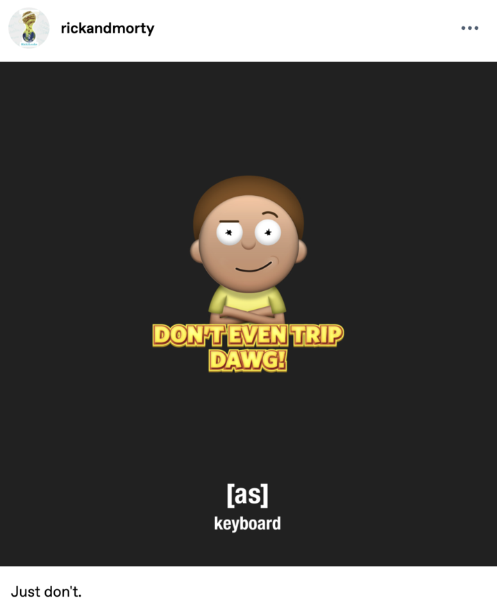 Original "Don't Even Trip Dawg!" sticker post | Don't Even Trip Dawg ...