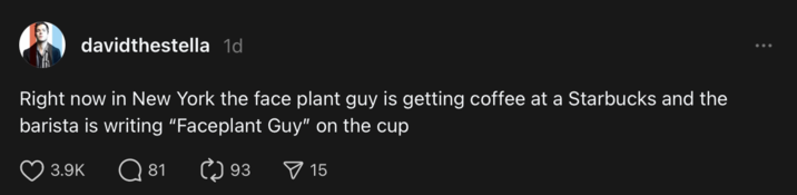 What's With All The Jokes About 'Faceplant Guy'? Memes About The Man Who Tripped... | Know Your Meme