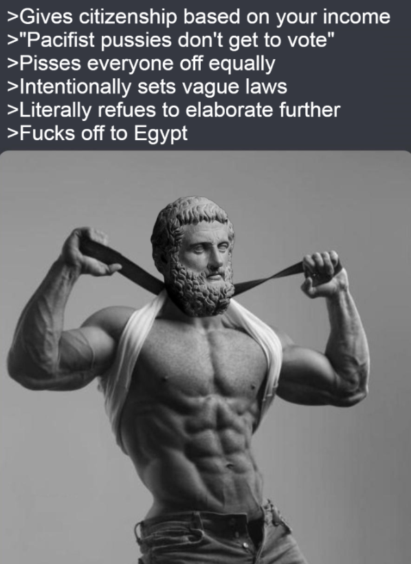 Solon The Based | History Memes | Know Your Meme