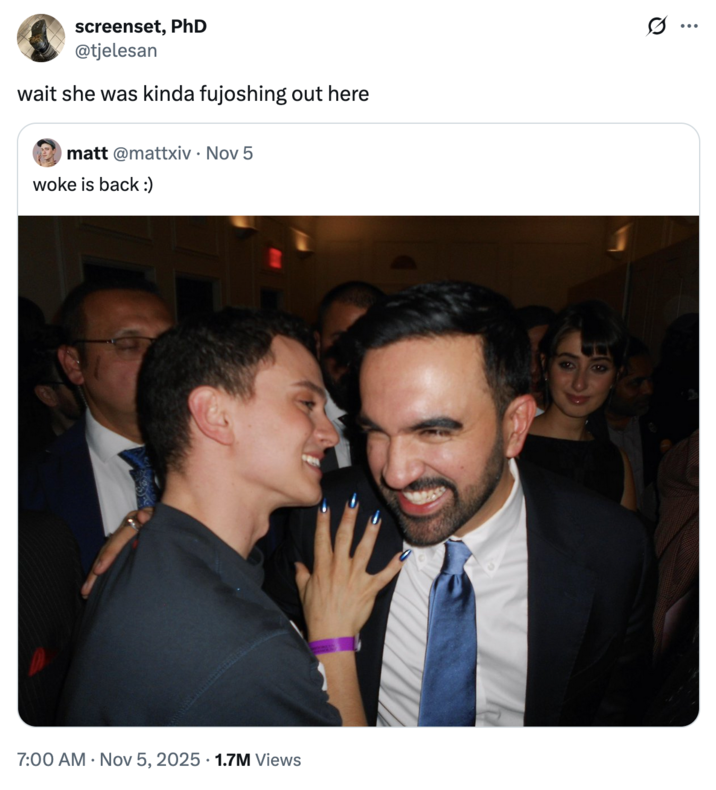 @mattxiv tweet featuring Zohran Mamdani | Know Your Meme