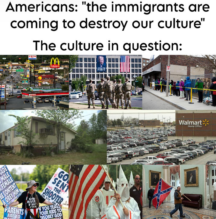 Muh culture | United States of America | Know Your Meme